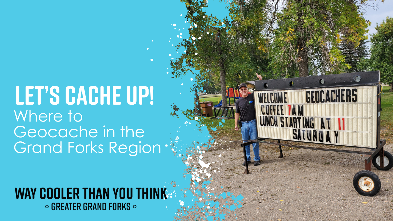 Geocaching in the Grand Forks Region